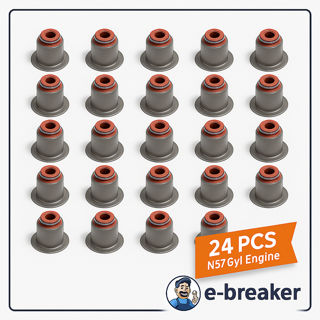 BMW N57 Engine Valve Stem Seal Repair Kit 11347812926 – 24 Seals 6Cyl ...